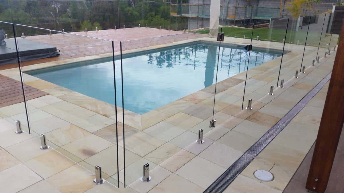Glass Pool Fencing - Reedy Creek - Insular Patios And Fencing
