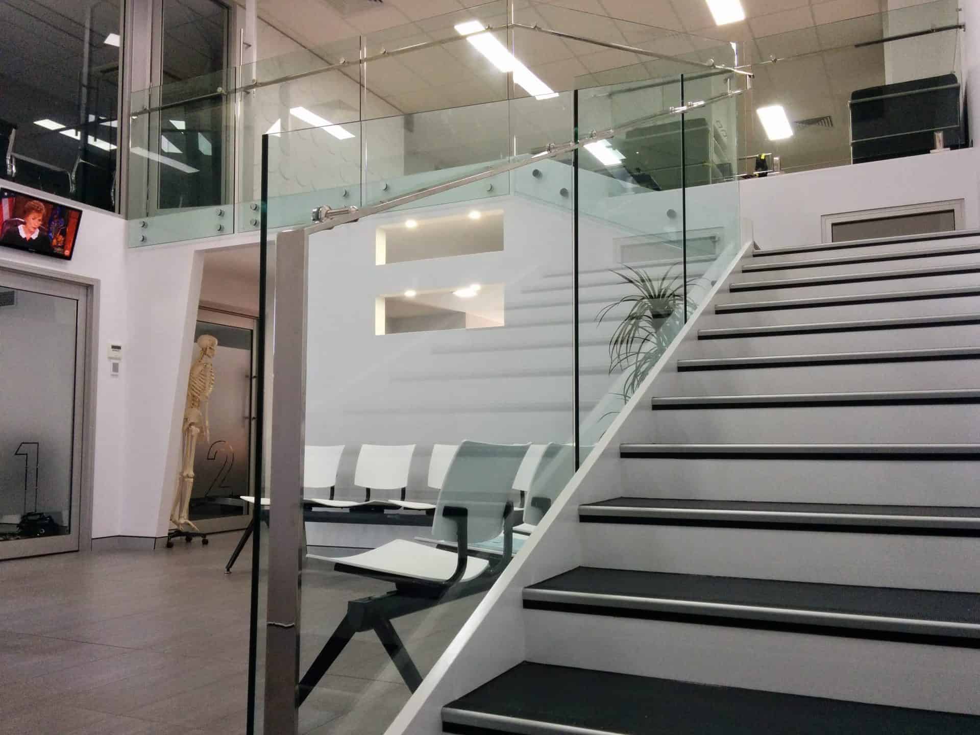 Glass Stair Balustrade Gold Coast - installed by Insular Frameless Glass